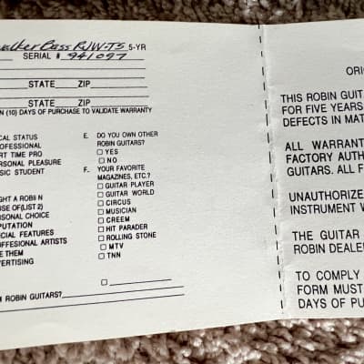 Robin Ranger Jaywalker Bass | Reverb