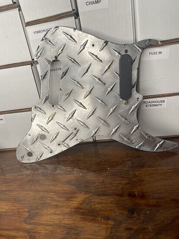 Fender Stratocaster Style Custom Pickguard Stratocaster Steel | Reverb