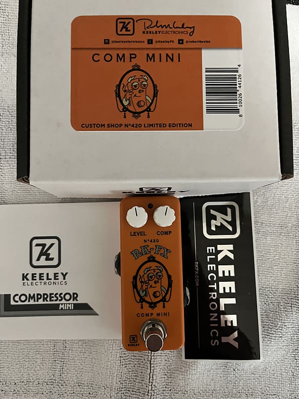 Keeley Custom Shop #420 Compressor Mini | Reverb
