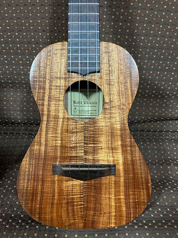 Kelii Tenor Ukulele 2012 Solid Koa | Reverb