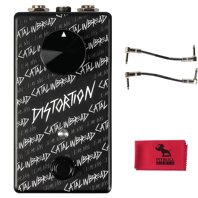 Catalinbread Elements Distortion Pedal w/ Patch Cables & | Reverb