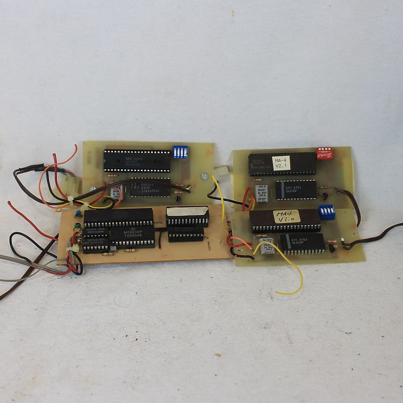 Lot of 4 Vintage Miditec/ Toshiba Synth Misc Boards Miditec | Reverb