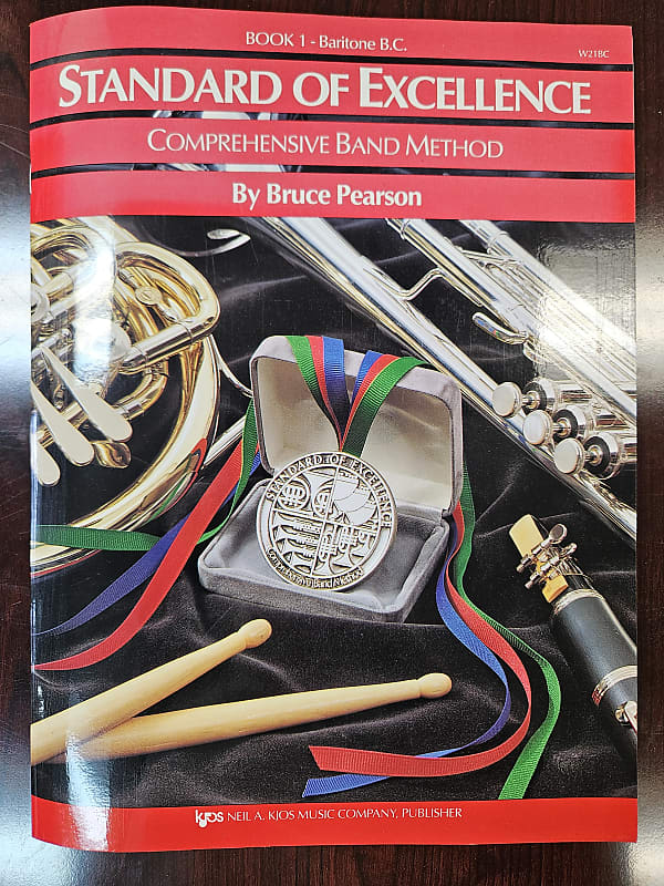 Standard of Excellence Book 1 Baritone B.C. - Bruce Pearson | Reverb