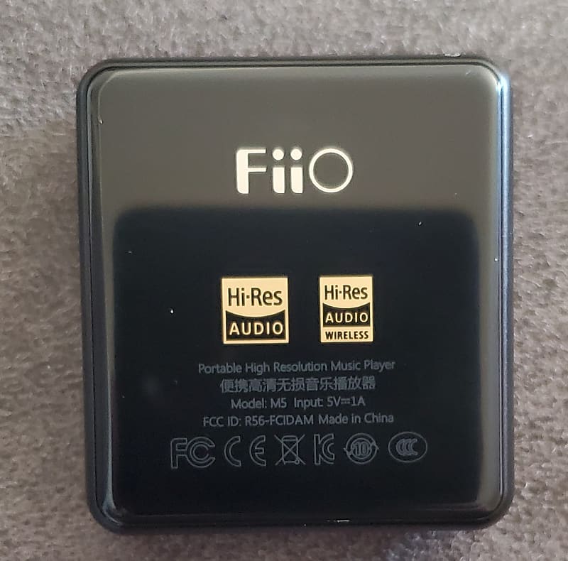 Fiio M5 & SK-M5A -Meteorite *like new* includes clear plastic | Reverb