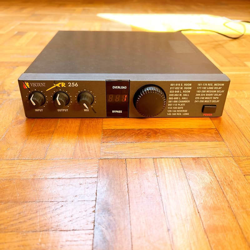 Viscount XR-256 Half Rack Multi-effect Reverb Delay Box! Made | Reverb