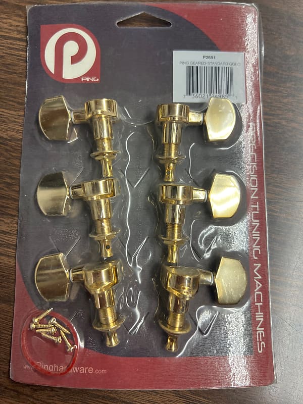 PING P2651 gold standard guitar precision tuning machine 6 | Reverb