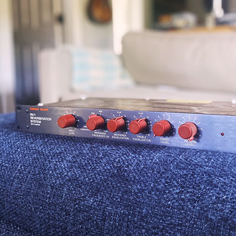 Furman RV-1 Spring Reverb w/ Limiter ‘80s | Reverb