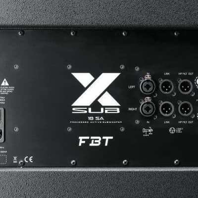 FBT X SUB 18SA 18' Active Subwoofer 1200W | Reverb