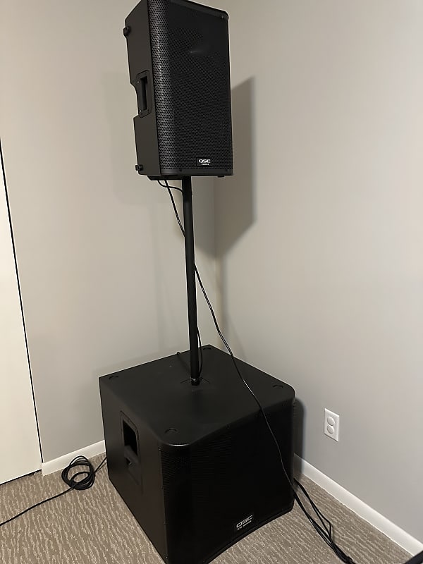 QSC KW181 1000-Watt 18" Active Subwoofer 2010s - Black | Reverb