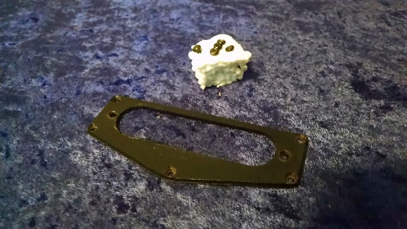 1980s JTG Infinity Neck Pickup Ring w/Hardware | Reverb