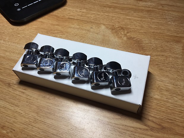 Fender American Standard Series Tuning Machine Heads Chrome | Reverb