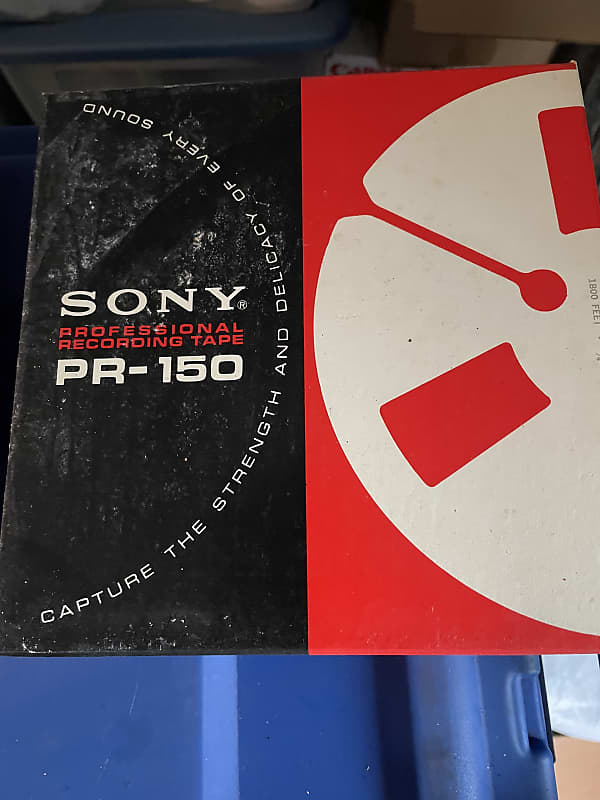 Sony PR-150 1960's Reel to Reel tape | Reverb
