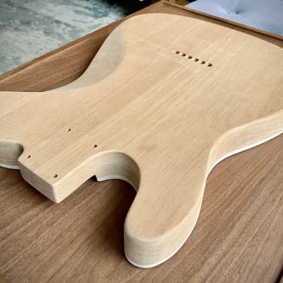 Chambered Telecaster Body - Voronoi Chambers - Curly Maple on | Reverb