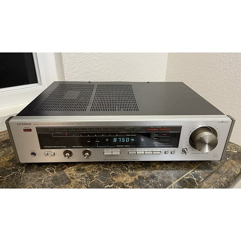Beautiful Vintage Luxman R-404 AM/FM Stereo Receiver W/ Phono | Reverb