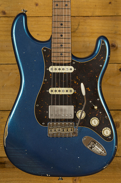 Xotic XSC-2 Medium Aged with Matching Headstock Dark Lake | Reverb