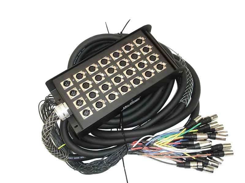 On-Stage 50' 24-Channel / 4-Return Stage Multi-Pair Snake | Reverb