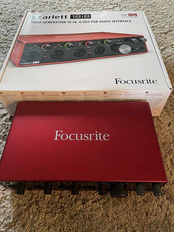 Focusrite Scarlett 18i8 3rd gen | Reverb