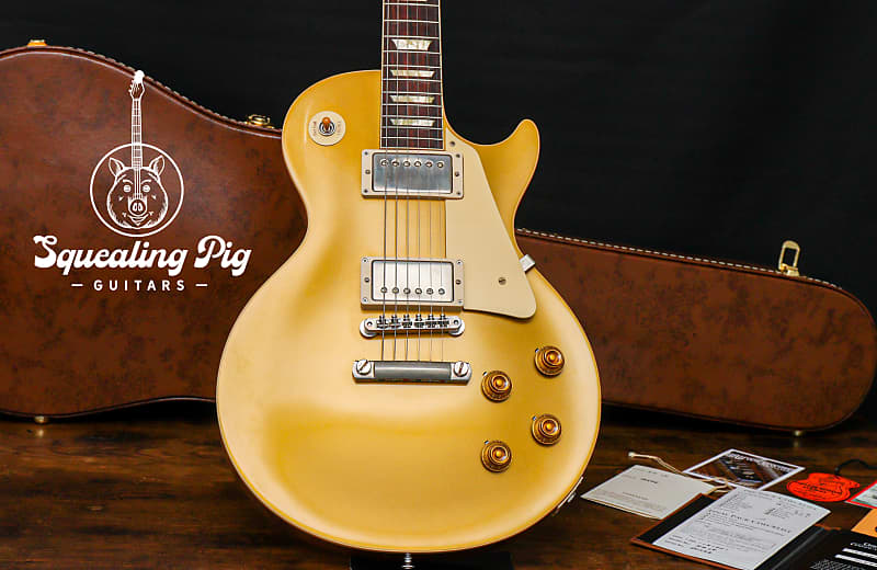 GIBSON USA Custom Shop Les Paul 1957 R7 Reissue "Gold | Reverb Canada