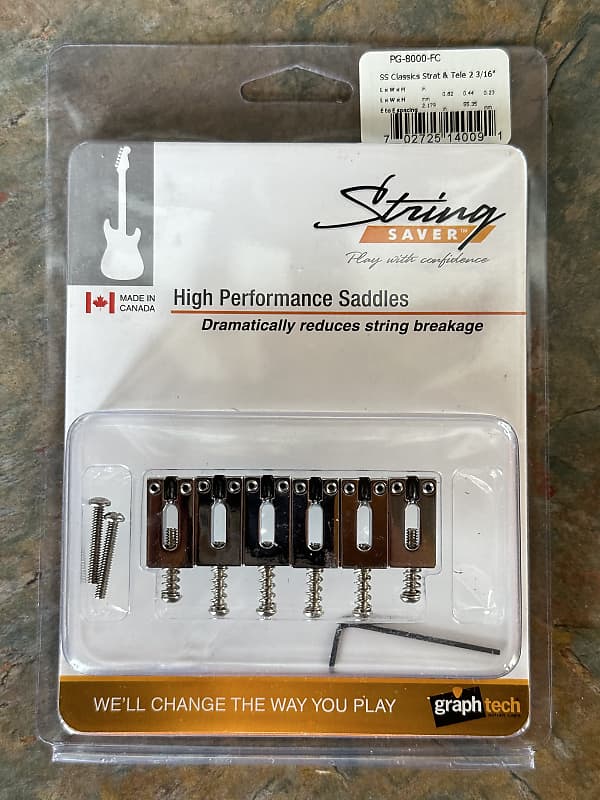 Graph Tech SS Saddles PG-8000-FC | Reverb