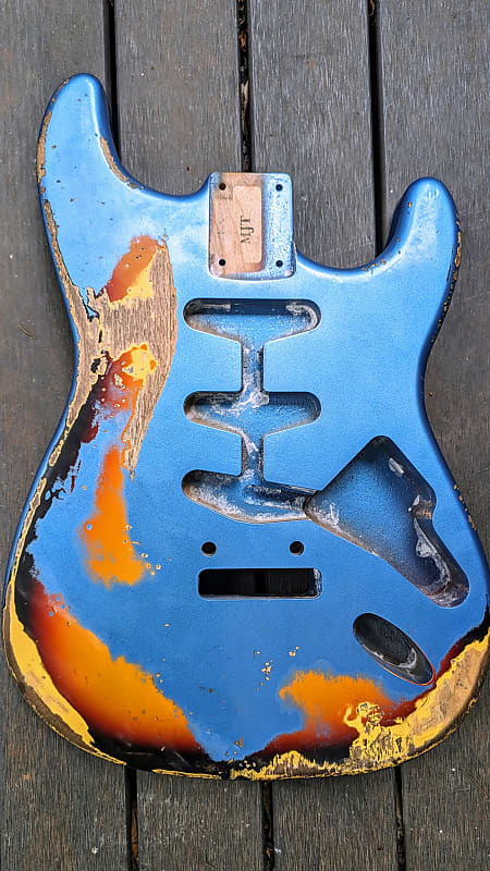 MJT custom shop super heavy relic stratocaster lake | Reverb Australia