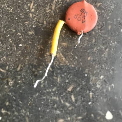 Fender Vintage Red Cap from 1966 Strat Tone Cap Capacitor | Reverb