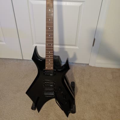 B.C. Rich Warlock Platinum Pro Series Floyd Rose Bridge Black | Reverb