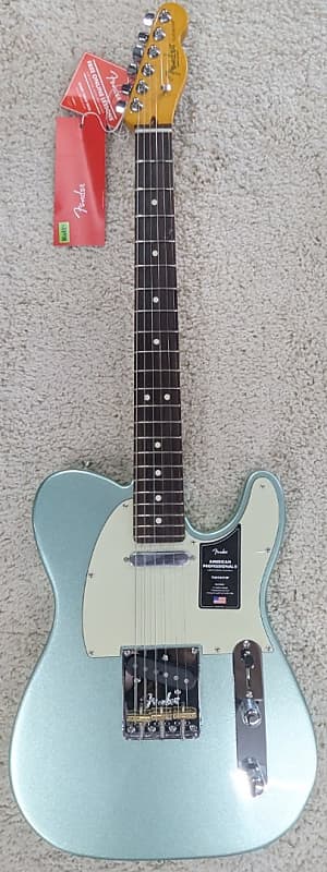 Mint Fender American Pro II Telecaster w/Hard Case, Mystic | Reverb