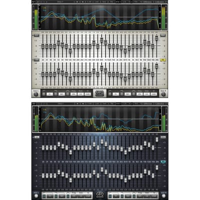 Waves GEQ Graphic Equalizer - EQ Plug-In (Native/SoundGrid, | Reverb