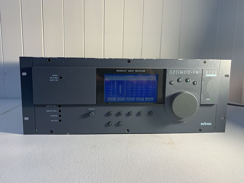 Orban OPTIMOD FM 8200 Digital Broadcast Audio Processor | Reverb