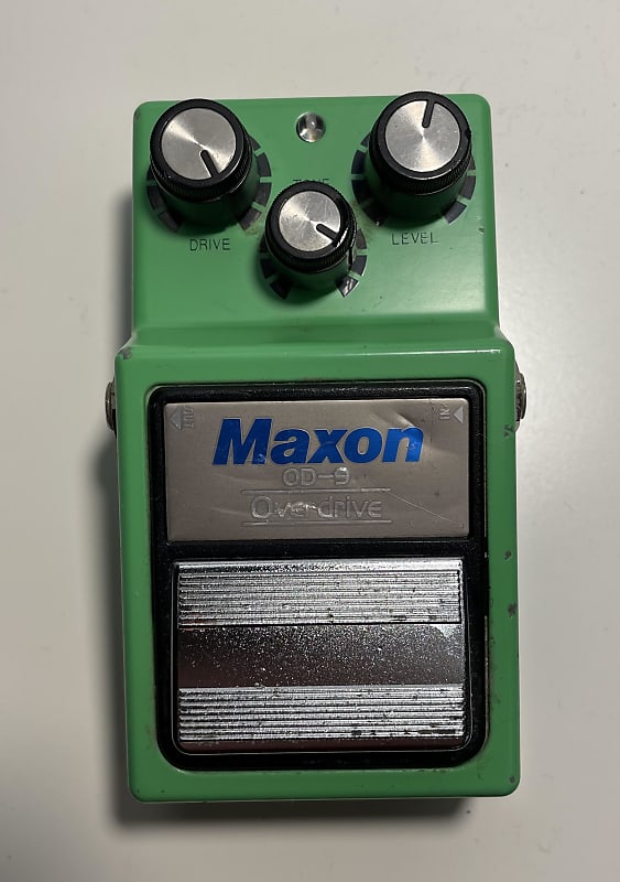 Maxon OD-9 Overdrive 2000s - Green | Reverb