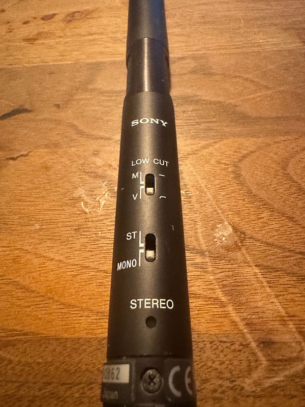 Sony ECM-680s Stereo Shotgun Microphone - 2000s - Black | Reverb