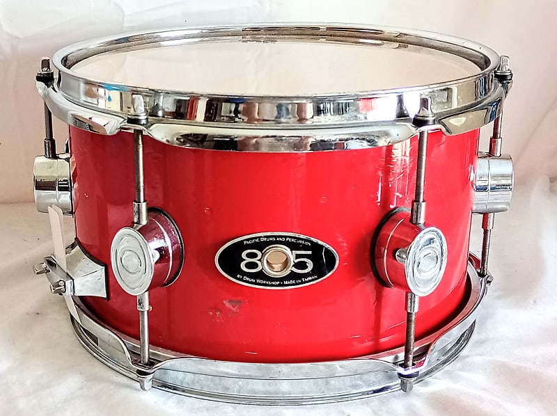 PDP / Pacific 805 POPCORN SNARE DRUM - RED LACQUER | Reverb