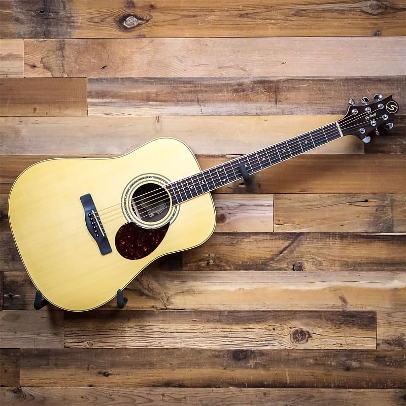 Samick Greg Bennett D5SRN Pro Acoustic Guitar, Natural | Reverb