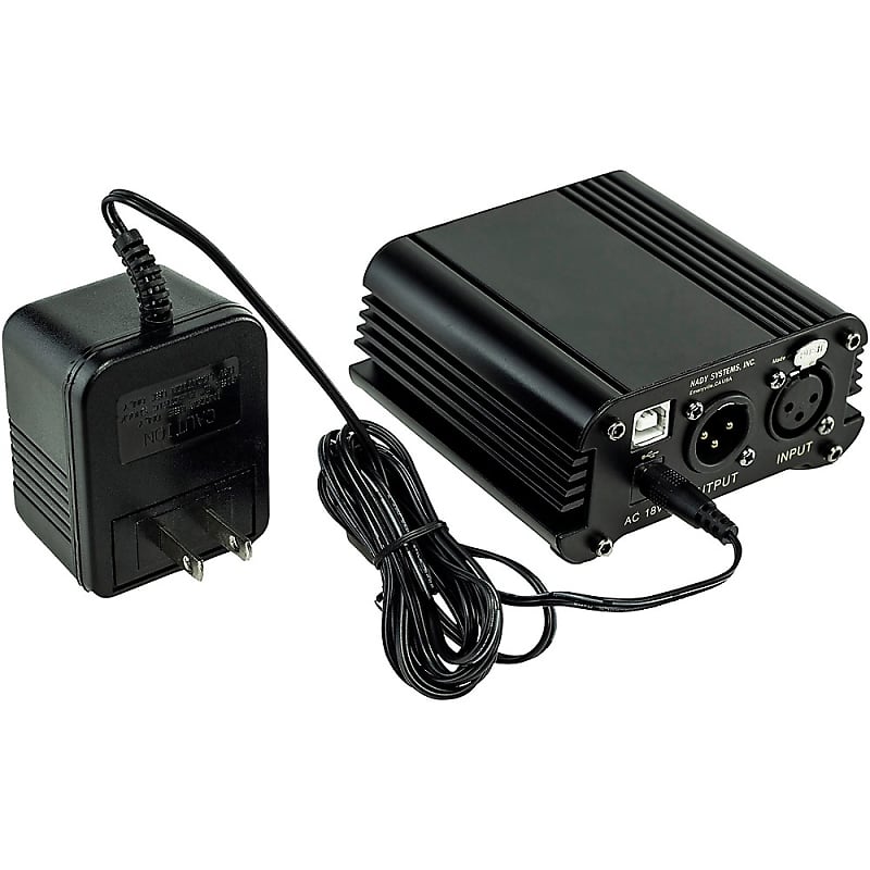Nady SMPS-USB Phantom Power Supply and USB Audio Interface | Reverb