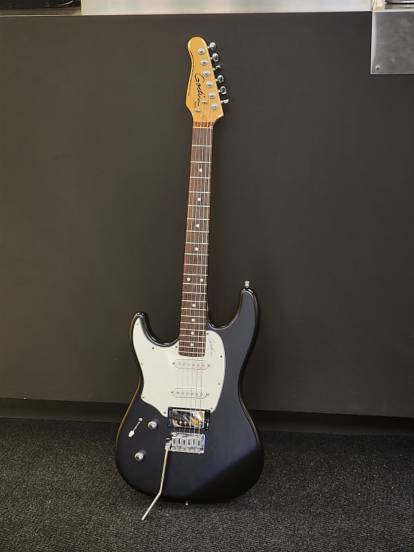 Godin Session Left Handed HSS Black Made In Canada | Reverb