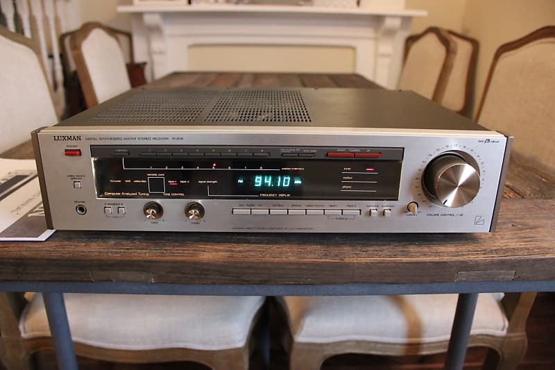 Luxman R-406 Digital Synthesized Stereo Receiver | Reverb