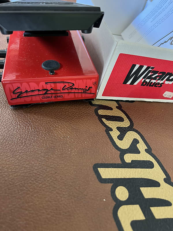George Dennis GD110 Wizard Distortion Blues 90s - Red | Reverb