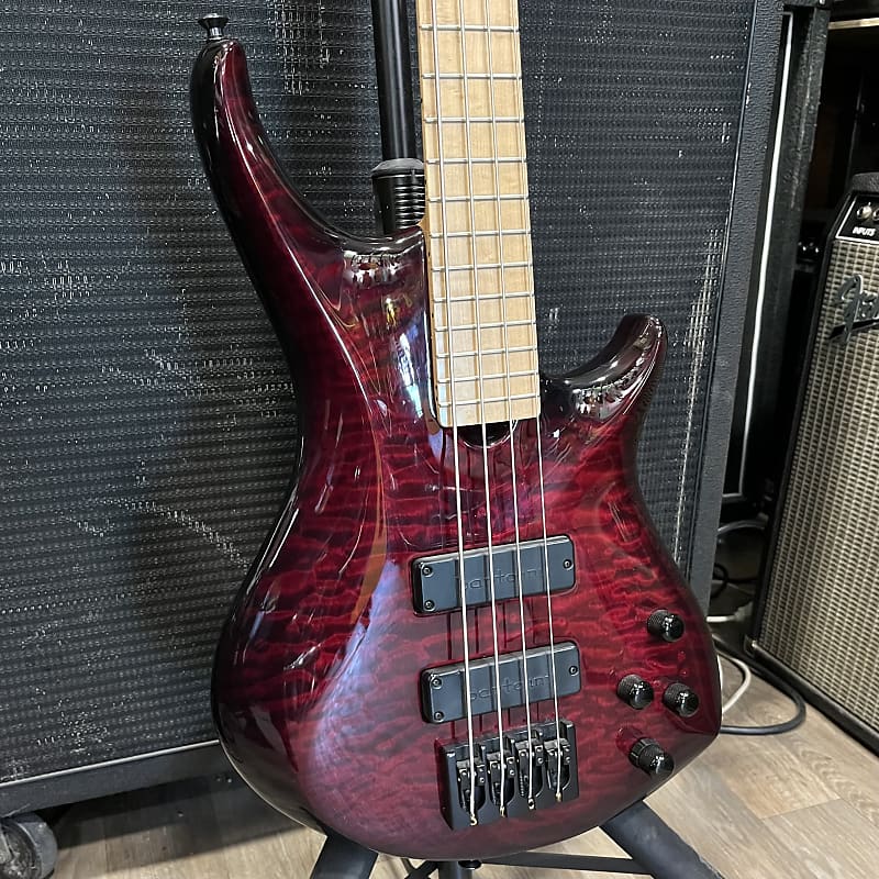Roscoe SKB 3000 Bass 2010 - Roscoe Red | Reverb