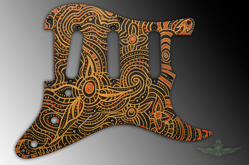 Fender Stratocaster Unique Pickguard | Reverb