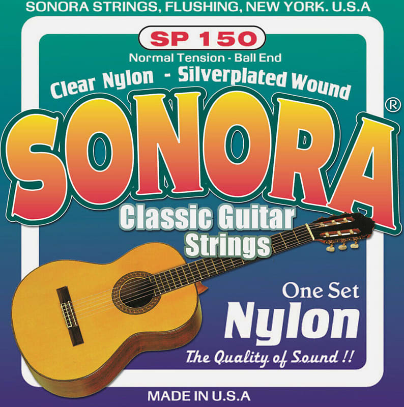 Sonora Classical Guitar Strings Ball End Nylon | Reverb