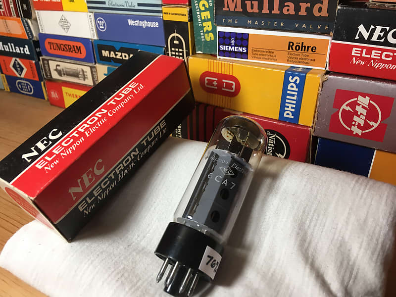 NEC Nippon Rare Triple Mica 6CA7 El34 Audio Tube | Reverb