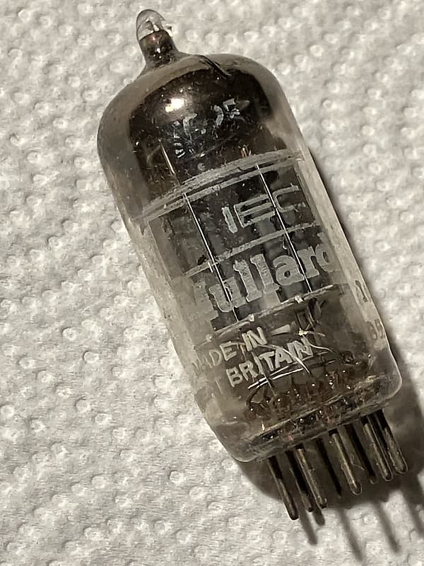 Mullard 7025 Preamp Tube ECC83 12ax7a Blackburn 1965 | Reverb