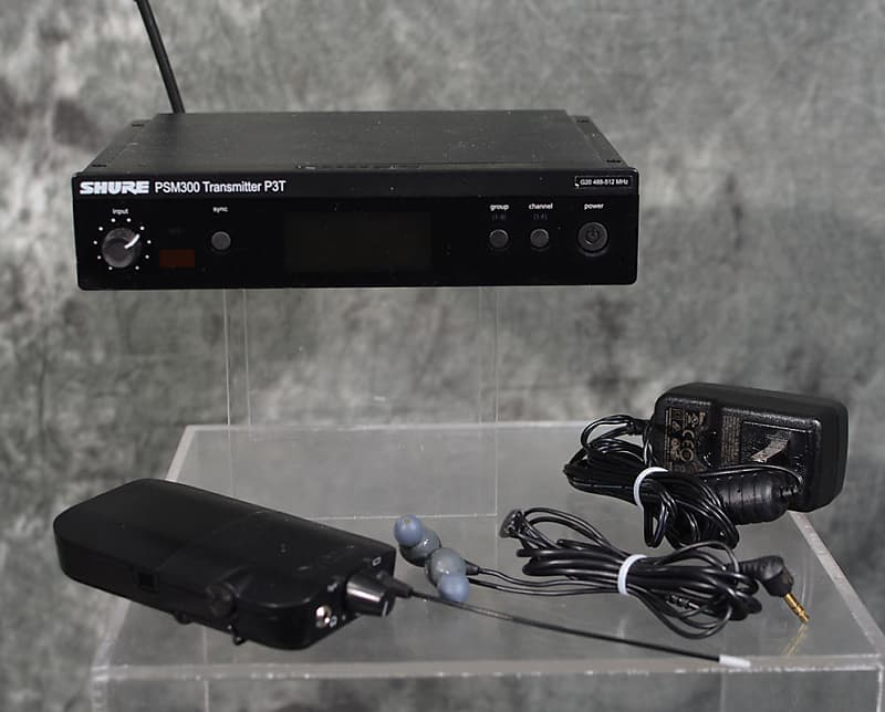 Shure PSM300 Wireless In Ear Monitor System w P3t Transmitter | Reverb