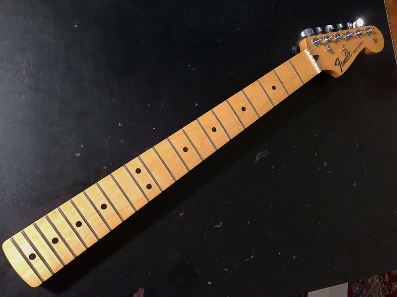 Fender Stratocaster Neck incl. Fender Stepped Locking Tuners | Reverb