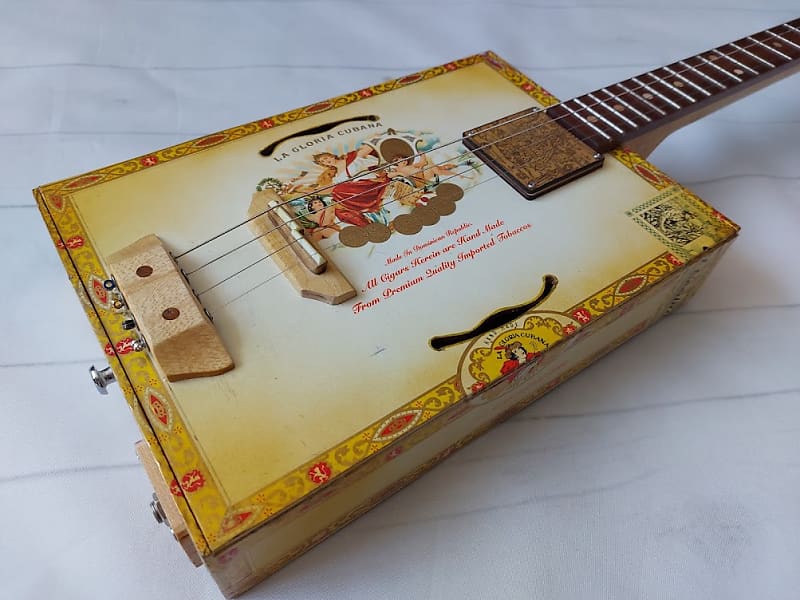 ShonKy Shonkybox 4 string Cigar Box Guitar 2023 | Reverb UK