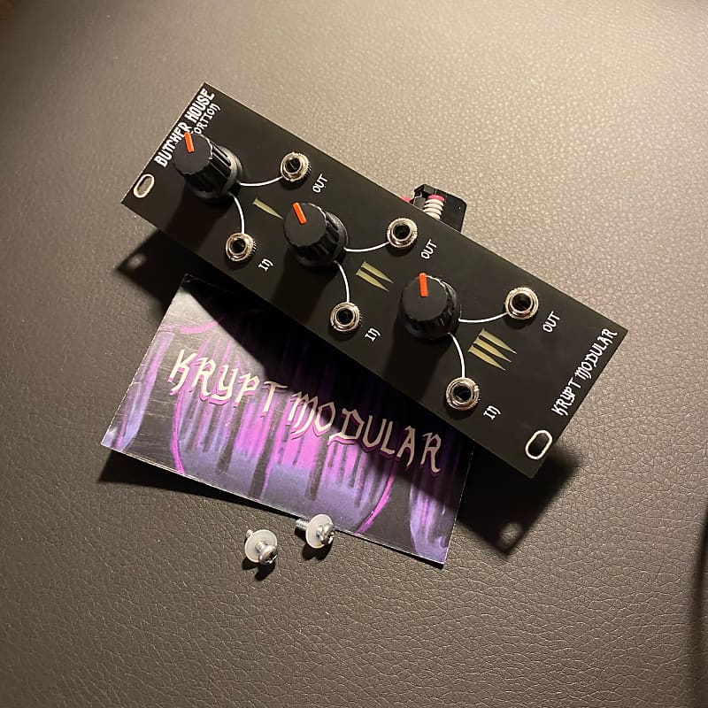 Krypt Modular | Butcher House - 8HP Triple Distortion / | Reverb