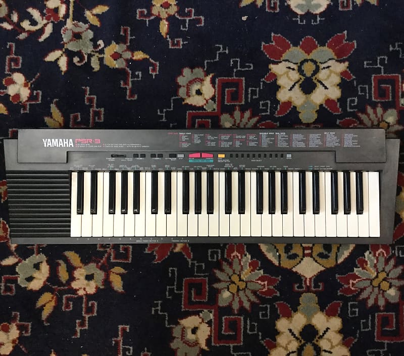 Yamaha PSR-3 1989 Vintage Synth Keyboard Drum Machine | Reverb