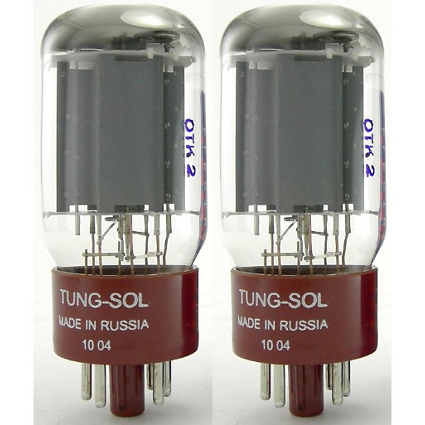 Tung-Sol 5881 Matched Duet Power Amp Tubes | Reverb