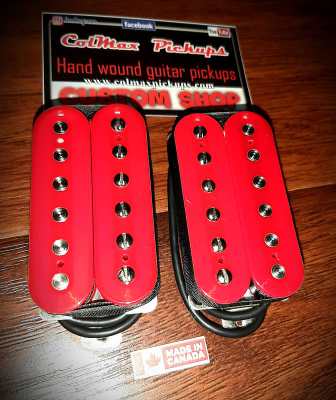 ColMax Pickups Classic VD-C8 2021 Red | Reverb