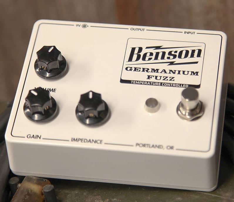 Benson Amps Germanium Fuzz Pedal - Studio White | Reverb